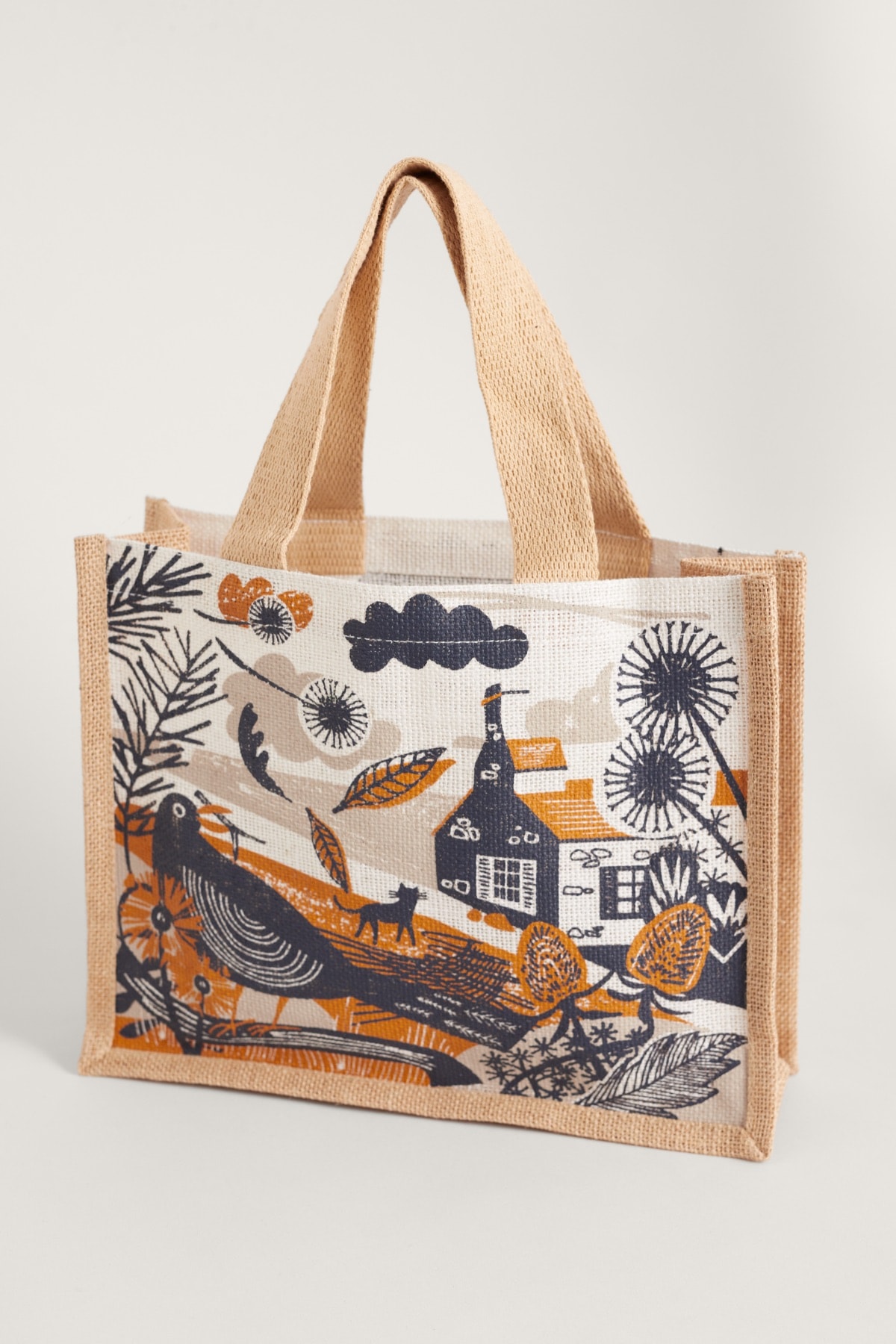 Jutetasche Dorminack Cottage - klein - Bella Green