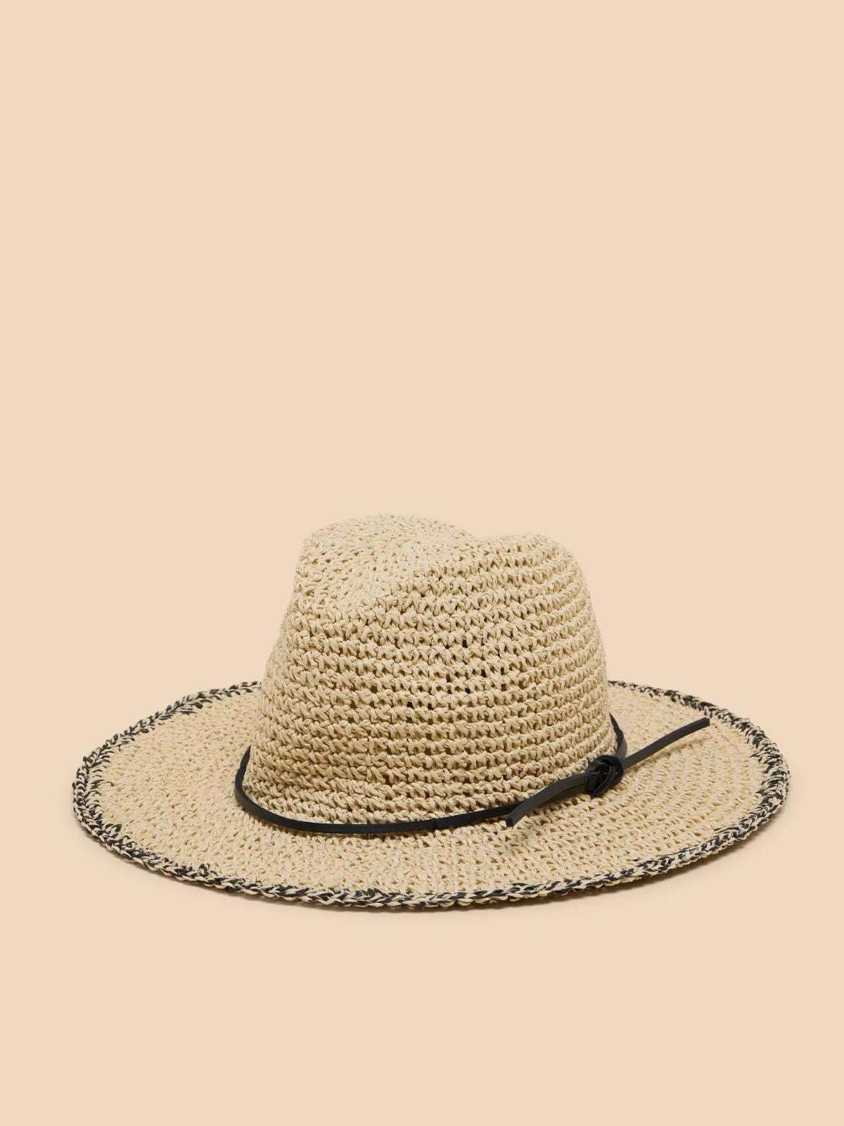 Hut Summer Fedora Natural - Bella Green