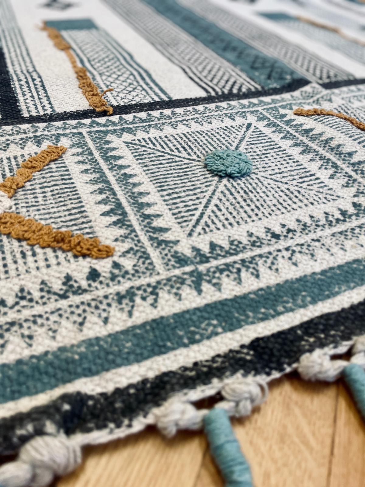 Teppich Retro - Bella Green