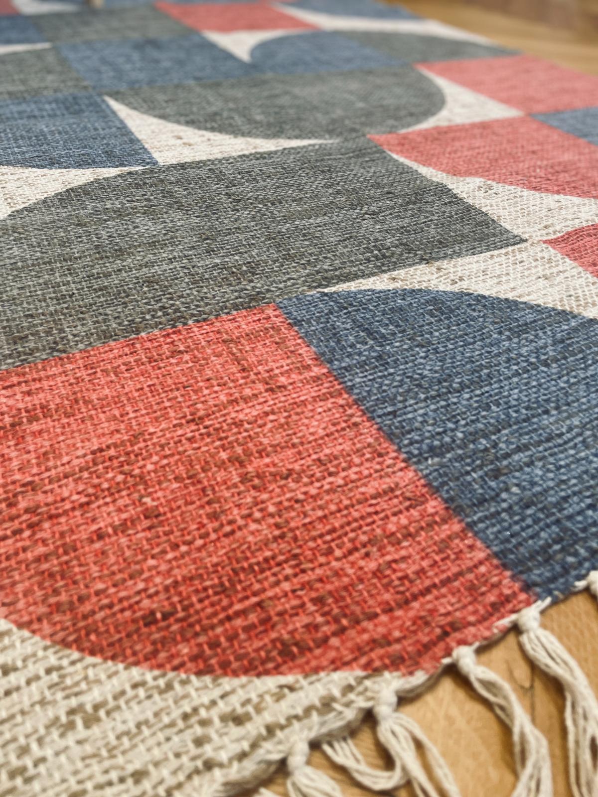 Teppich Retro rot - Bella Green