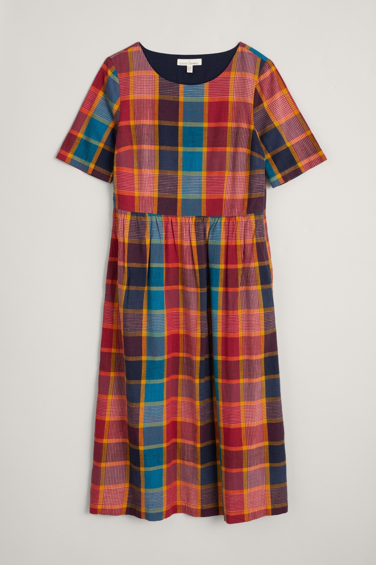 Kleid Budehaven Check - Bella Green