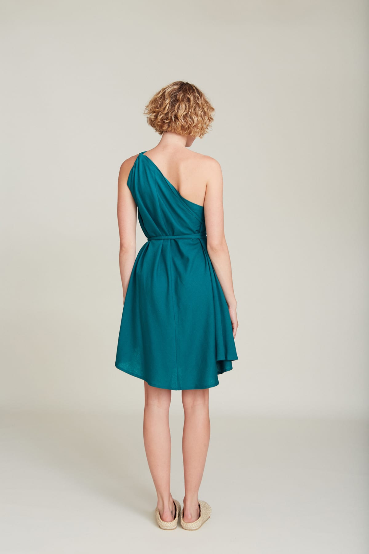 Kleid Daphne Short Emerald Green - Bella Green