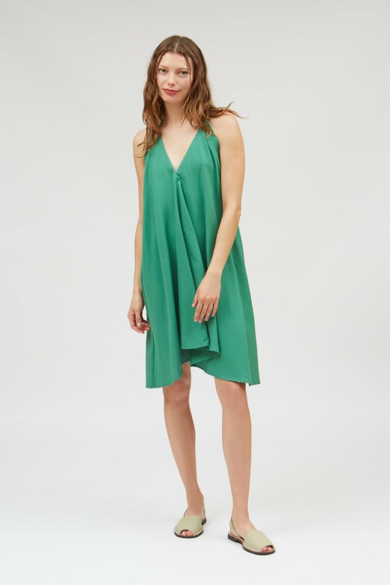 Kleid Daphne Short Green - Bella Green