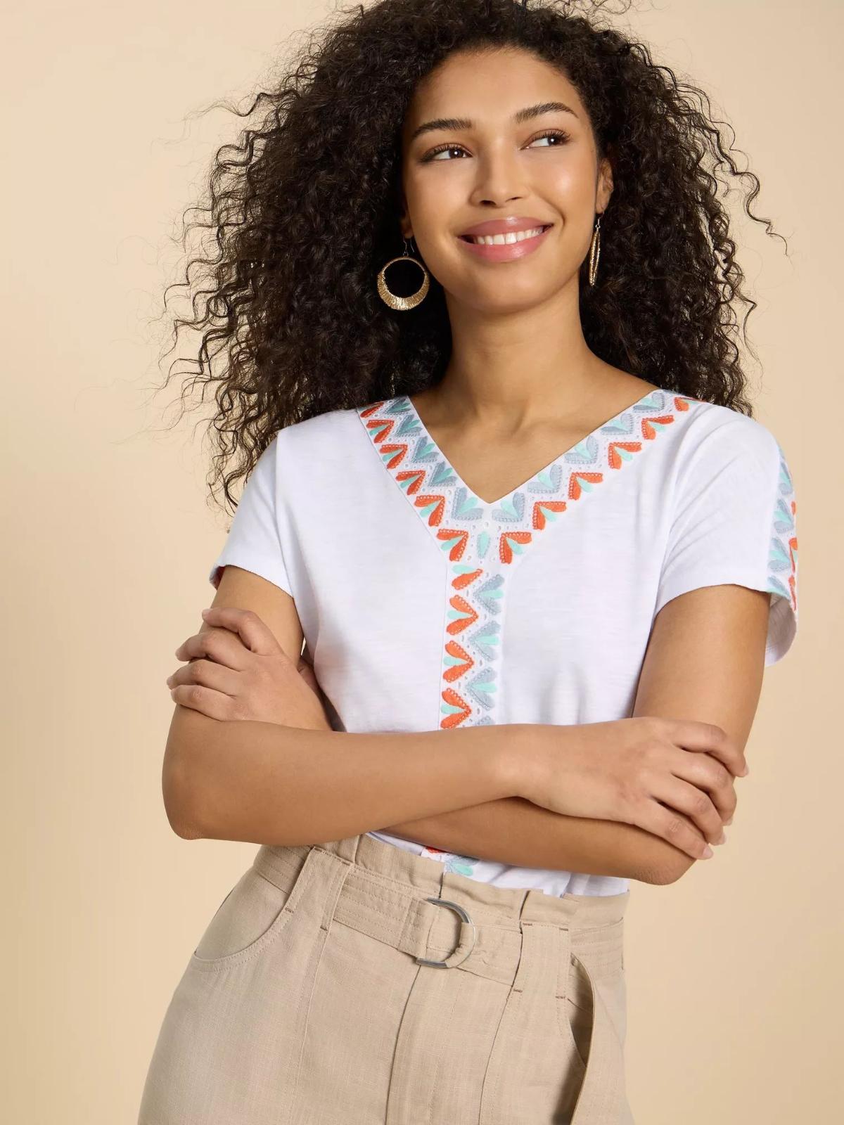 Top Neva White - Bella Green