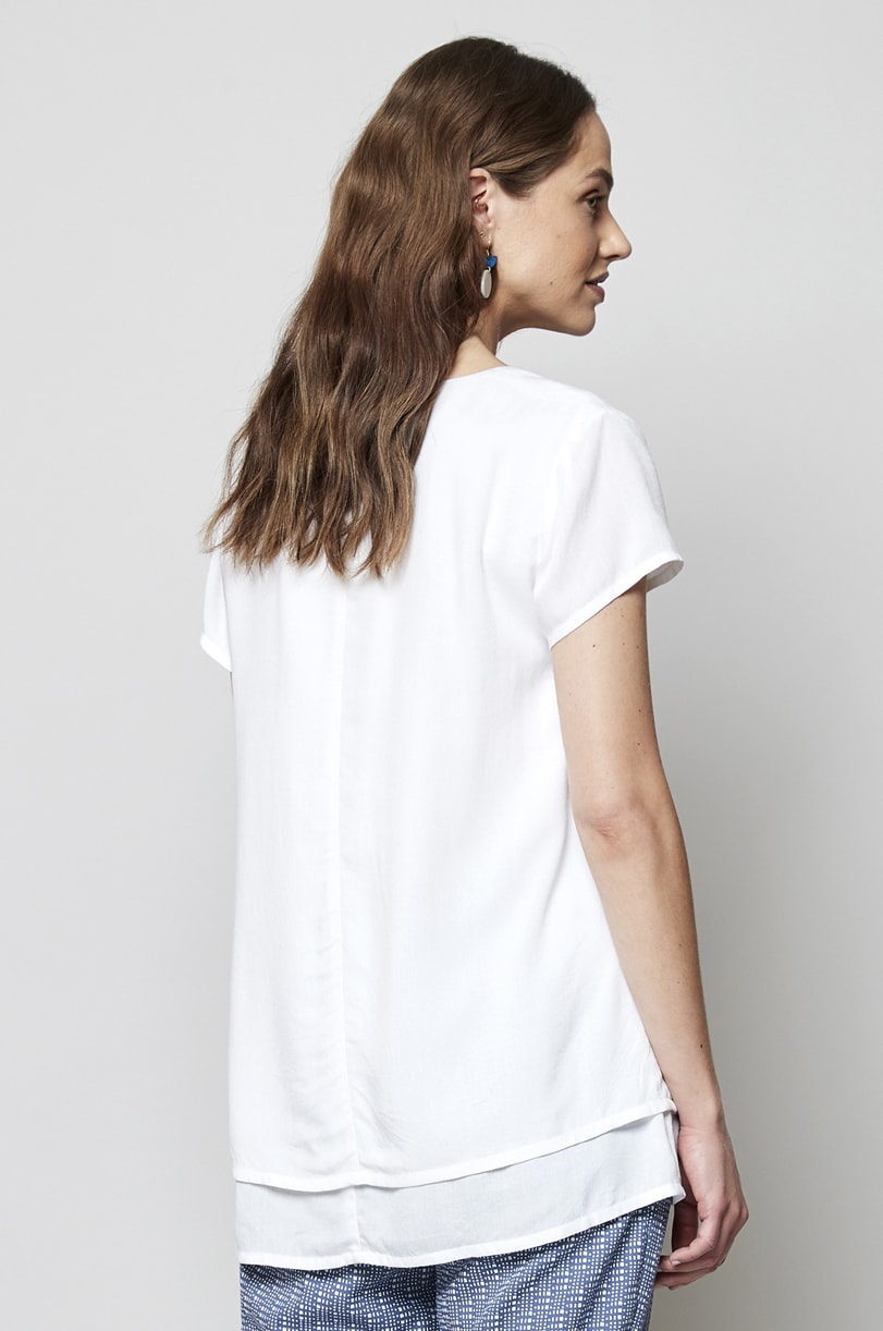 Layer Top White - Bella Green