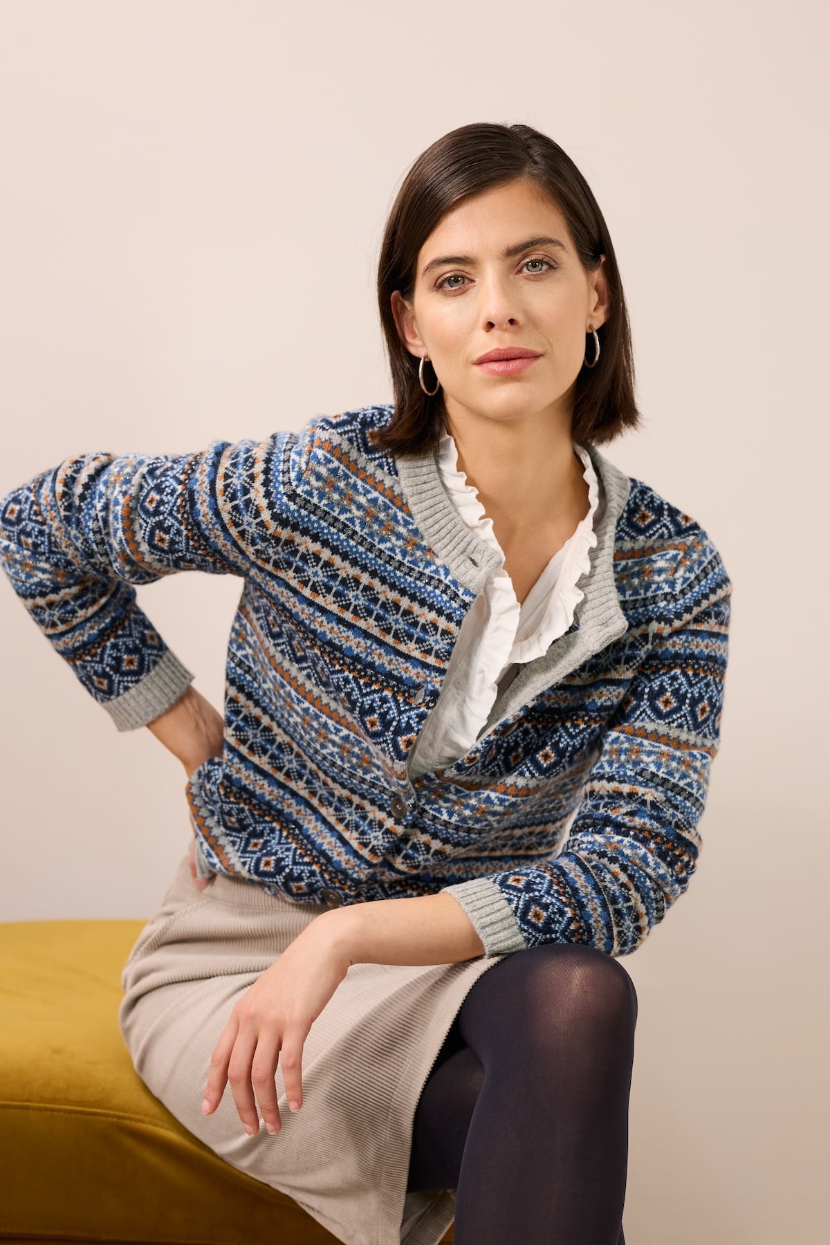 Strickjacke Percella Cove Shallows - Bella Green