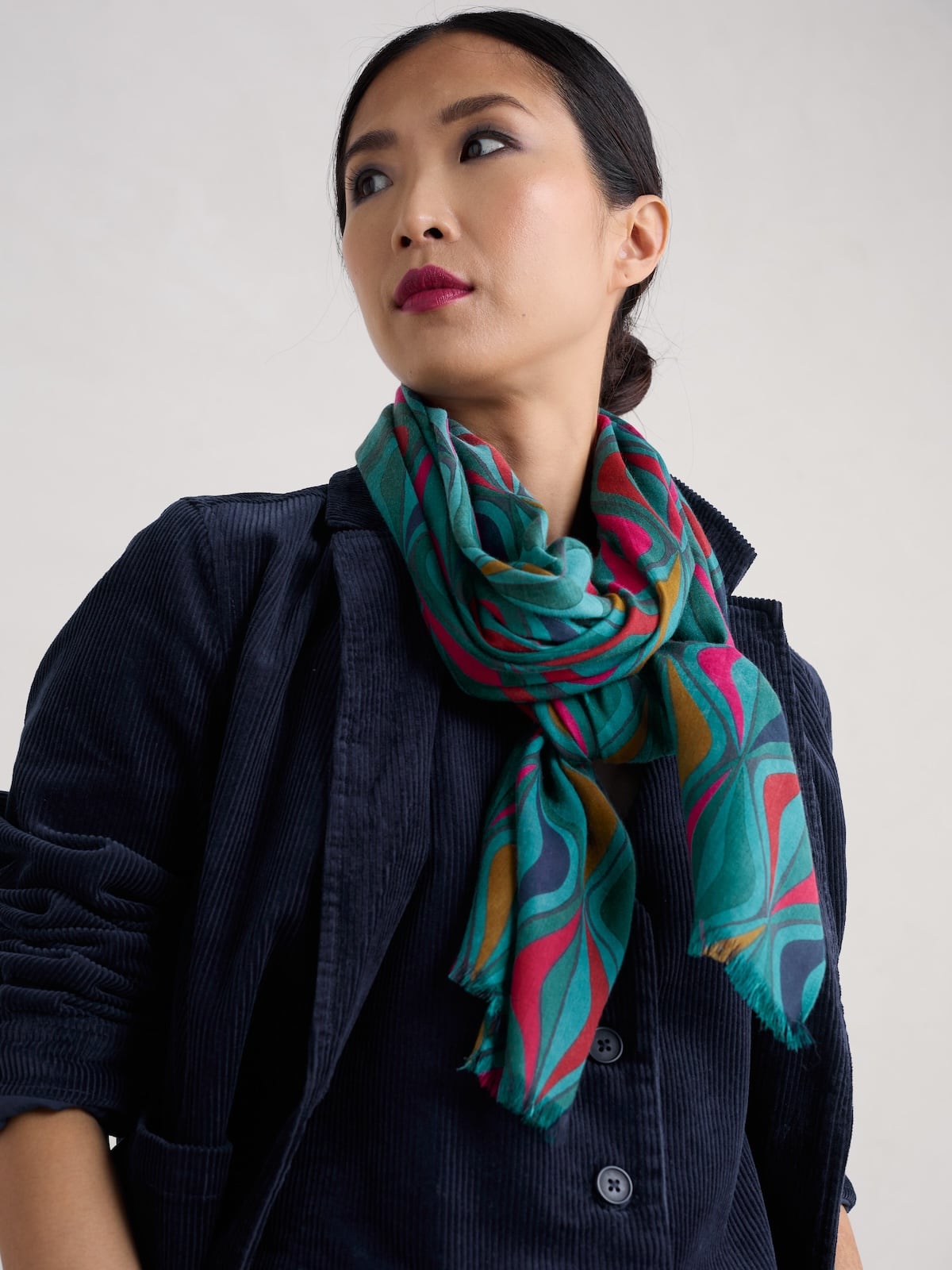 Halstuch May Garland Dark Jade - Bella Green